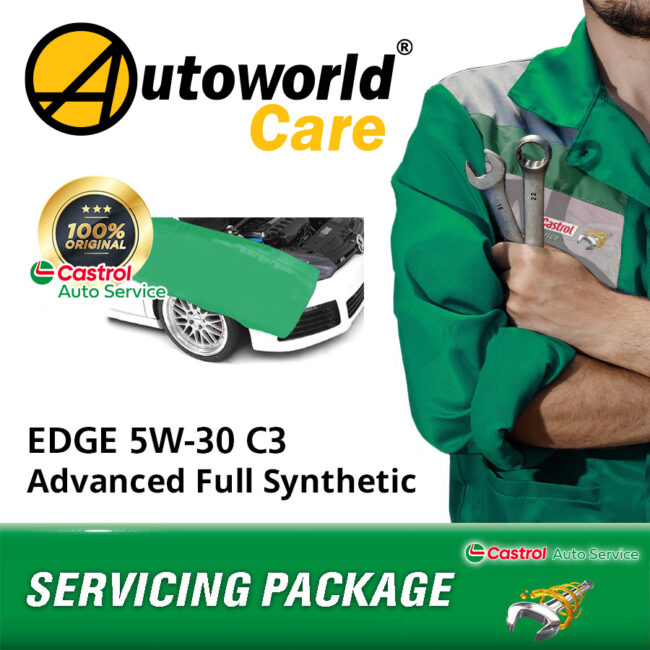 Castrol EDGE 5W30 Fully Synthetic Servicing Package (4L) - Autoworld ...
